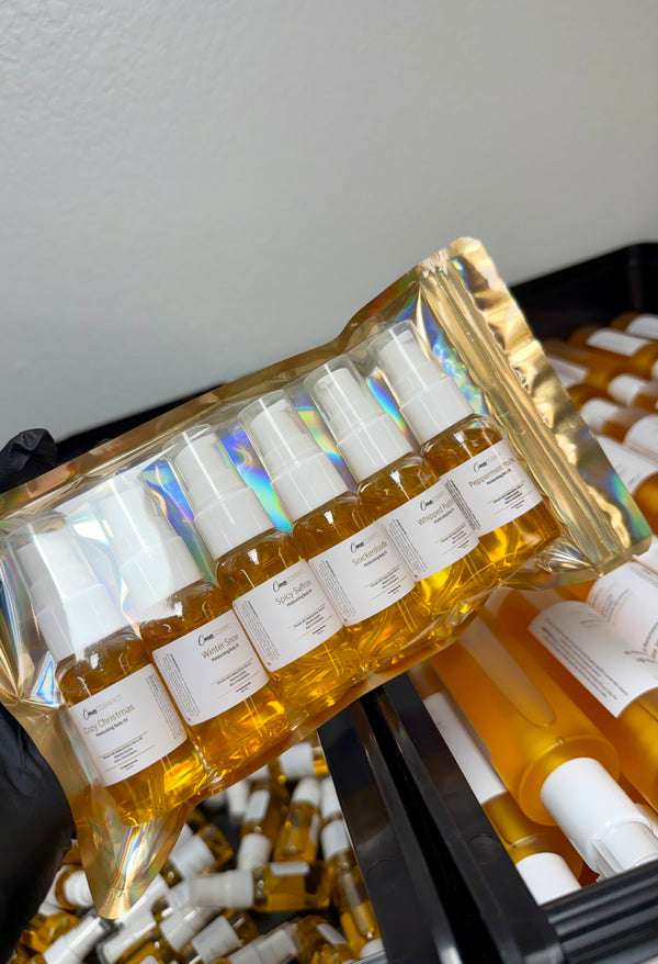 Body Oil Sample Packs - Omas Cosmetics